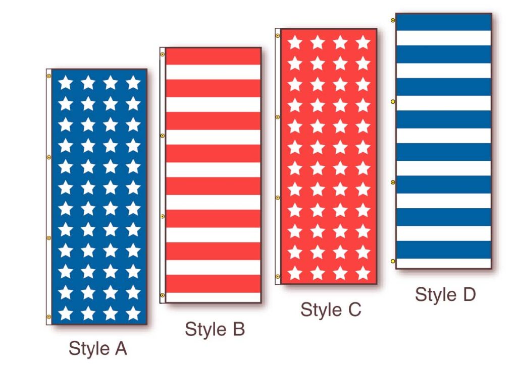 AMERICA FOREVER DRAPE FLAGS – karkare